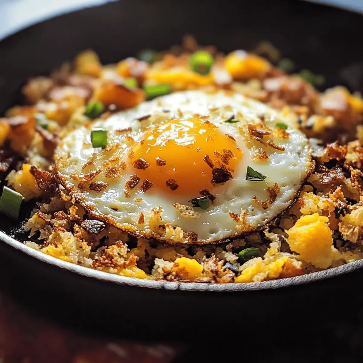 Easy Crispy Hash Brown Egg Skillet: Ultimate Delicious Brunch