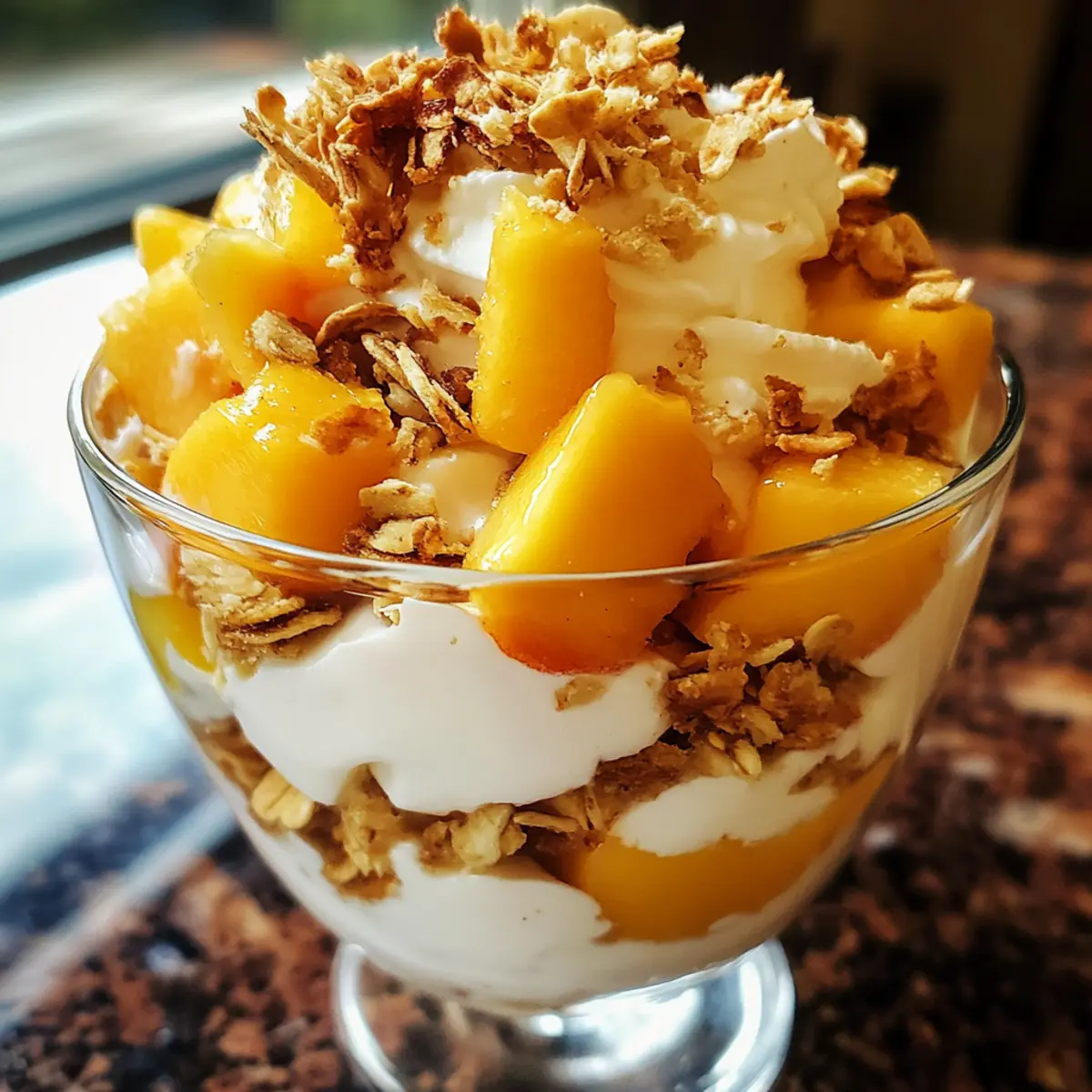 Easy Peach Greek Yogurt Parfait Recipe for a Refreshing Boost
