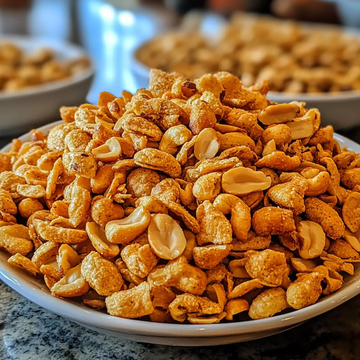Easy Roasted Peanut Snack Mix Recipe for Bold, Crunchy Munching